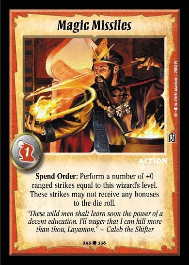 Magic Missiles - Action - Warlord Saga of the Storm | eBay