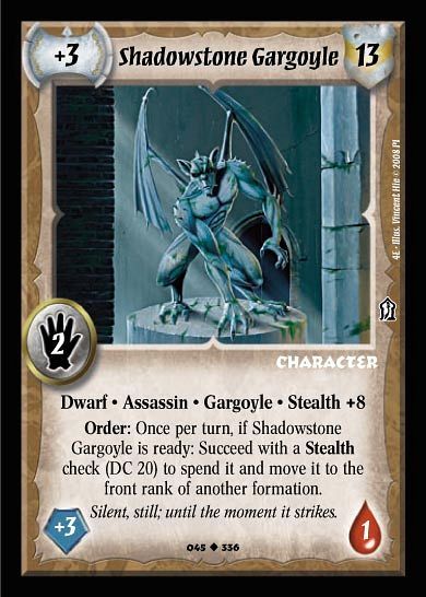 Shadowstone Gargoyle - Dwarves - Warlord Saga of the Storm | eBay
