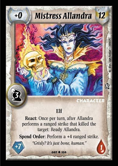 Mistress Allandra - Elves - Warlord Saga of the Storm | eBay