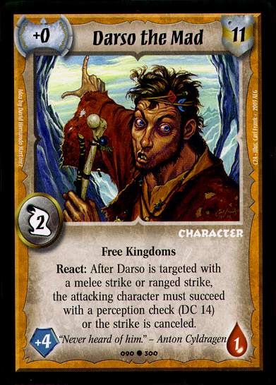 Darso the Mad - Free Kingdoms - Warlord Saga of the Storm | eBay
